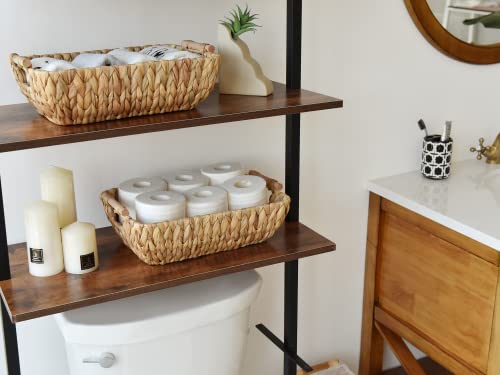 StorageWorks Water Hyacinth Storage Baskets Set