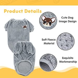 Sheripet Puppy Clothes, Soft Puppy Sweaters for Small Dogs Girl Boy, Warm Pet Sweater for Puppy Girl or Boy, Pet Cold Weather Clothes Outfit for Dogs or Cats, Size M