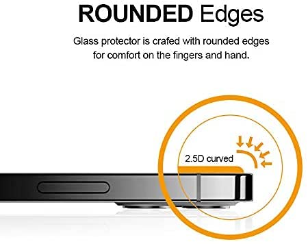 (3 Pack) Supershieldz Designed for iPhone 14 / iPhone 13 / iPhone 13 Pro (6.1 inch) Tempered Glass Screen Protector, Anti Scratch, Bubble Free