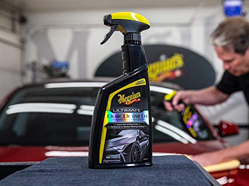 Meguiar's G201024EU Ultimate Quik Detailer 709ml, to Enhance Gloss, Slickness and Wax Protection