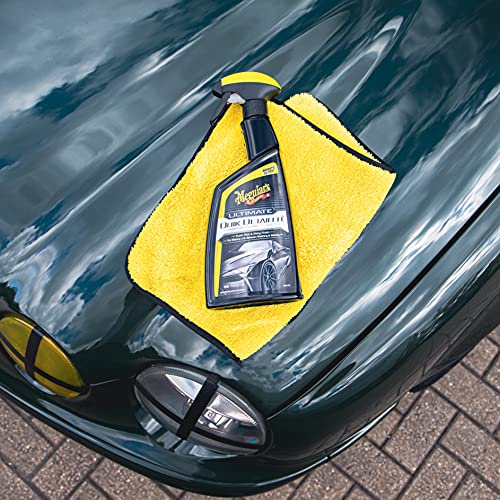 Meguiar's G201024EU Ultimate Quik Detailer 709ml, to Enhance Gloss, Slickness and Wax Protection