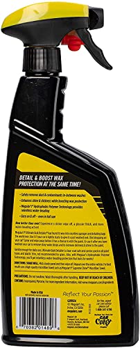 Meguiar's G201024EU Ultimate Quik Detailer 709ml, to Enhance Gloss, Slickness and Wax Protection