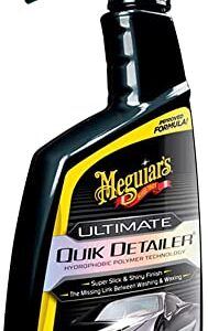 Meguiar's G201024EU Ultimate Quik Detailer 709ml, to Enhance Gloss, Slickness and Wax Protection