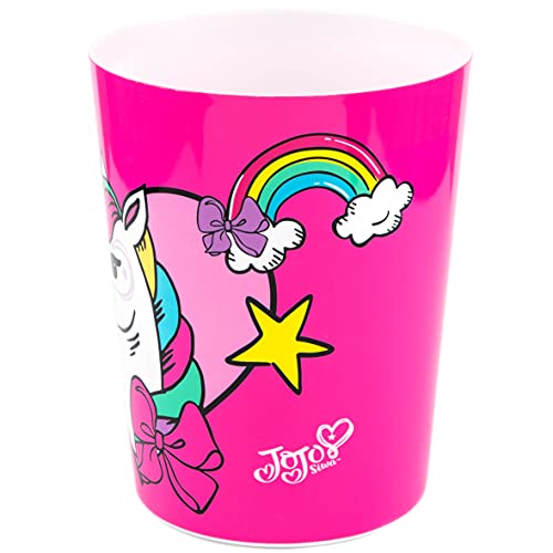 JoJo Siwa Waste Basket Trash Can Kids Bath Bathroom (JoJo Waste Basket)