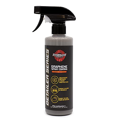 Renegade Products Graphene Spray Coating with Sio2, 1 Year Coating for Enthusiasts and Professionals USA Made