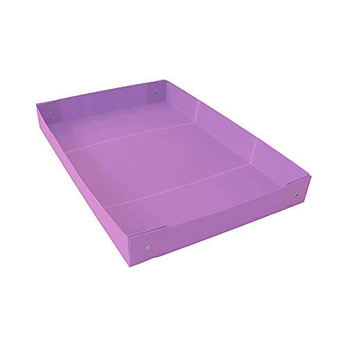 Guinea Pig Corrugated Plastic Cage Liners- 2 x 3 Panel Size- Purple