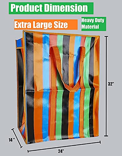 Heavy Duty Extra Large Storage Bags, DOLLARRICH Moving Bag, Patio Cushion Storage Bag, Storage Totes for Moving Supplies, College Dorm Essentials, Bedroom Closet, Clothes Storage Bins, Alternative to Moving Box, Storage Containers, Christmas Tree Storage