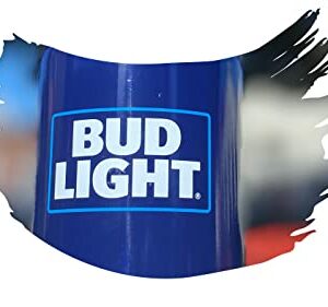 Bud Light Stainless Steel Can Insulator, Insulated Beverage Holder for Standard Size Can and Bottle, Can Cooler for Beer and Soda