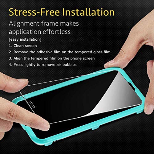 HHUAN Case for Ulefone Note 6 (6.10") with 2 Tempered Glass Screen Protector. Ultra-Thin Black Soft Silicone Anti-Drop Phone Cover, TPU Bumper Shell Case for Ulefone Note 6 - LF22