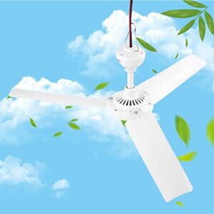 CXV DC 12V Ceiling Fan Air Cooler 19.7 inch Hanging Fan for Camping Outdoor Tent Bed