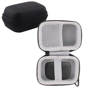 werjia hard carrying case compatible with jbl tune 230nc tws / tune 130nc tws true wireless headphone (black)