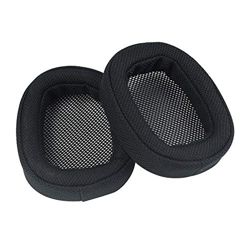 JEUOCOU G433 Earpads Replacement for Logitech G433 G230 G-PRO Headphone Replacement Ear Pads Cushions Ear Cups Ear Cover (Black)