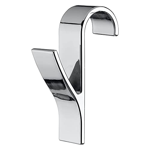 HEATGENE ABS Y-Shaped Hooks - Chrome, Compatible with HEATGENE Liquid Filled Smart Towel Warmers (Include Model: HG-R0285, HG-R0246, HG-R0286, HG-R02106, HG-R02126 Series)