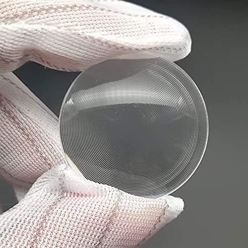 1PC Round Fresnel Lens Diameter 42mm LED Optical Thread Mirror Concentric Lens Concentric Circle Lens (B)