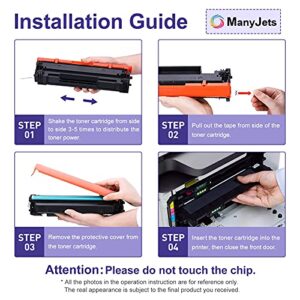 ManyJets 48A CF248A Compatible Toner Cartridge Replacement for HP 48A CF248A Work with HP M15w M29w M28w M15a M31w M16a M16w M28a M29a M30w Printer (Black,2-Pack)