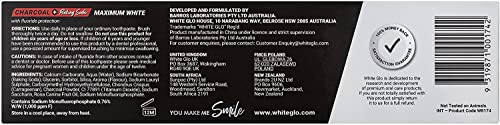 White Glo - Charcoal + Baking Soda Maximum White Toothpaste 150g