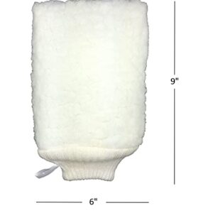 EquineSupply Fleece Applicator Wipe Mitt for Horses