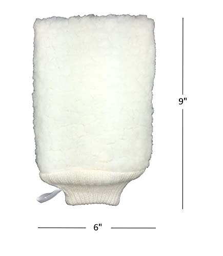 EquineSupply Fleece Applicator Wipe Mitt for Horses