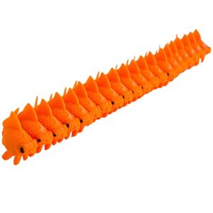 Neakomuki 20pcs Artificial Fish Fake Fish Plastic Floating Fish for Artificial Aquarium Orange Goldfish Ornament Decorations for Aquarium Fish Tank Fountain