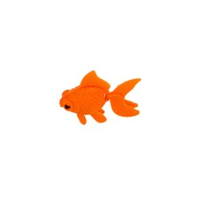 Neakomuki 20pcs Artificial Fish Fake Fish Plastic Floating Fish for Artificial Aquarium Orange Goldfish Ornament Decorations for Aquarium Fish Tank Fountain