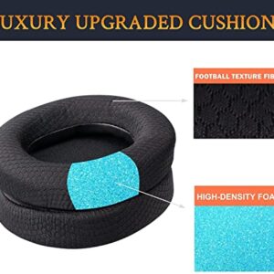 SOULWIT Ear Pads Cushions Replacement for SteelSeries Arctis 1/Arctis 3/Arctis 5/Arctis 7/Arctis 9X/Arctis Pro/Arctis Prime Headset, Earpads with Noise Isolation Foam