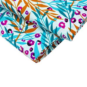 African Fabric 6 Yards BintaRealwax 100% Polyester Ankara Fabric for Party Dress 6438