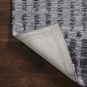 Justina Blakeney x Loloi Yeshaia Collection YES-05 Grey/Charcoal 7'-9" x 9'-9" Area Rug