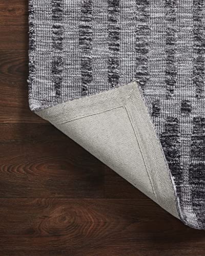 Justina Blakeney x Loloi Yeshaia Collection YES-05 Grey/Charcoal 7'-9" x 9'-9" Area Rug