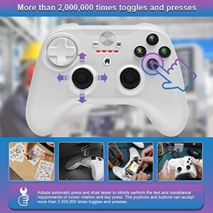 BEITONG MFi Certified Wireless Gamepad Controller Officially Apple Licensed Joystick iOS Wireless Gaming Controller for iPhone XS/11/12/12pro/XR, iPad Pro/Air, iPad, iPad Mini