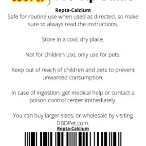 DBDPet Fluker's Repta Calcium with Vitamin D3 Reptile Supplement 2oz - Includes Attached Pro-Tip Guide