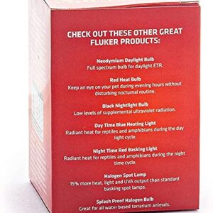 Fluker's Repta-Sun Incandescent Reptile Basking Bulb 100W - Includes Attached DBDPet Pro-Tip Guide