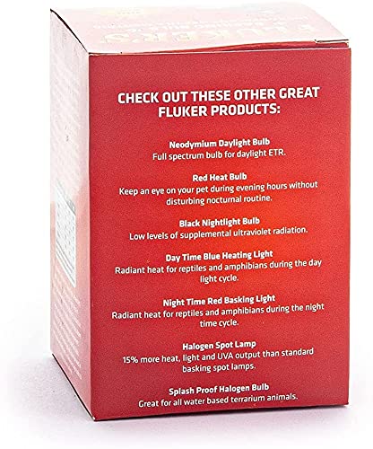 Fluker's Repta-Sun Incandescent Reptile Basking Bulb 100W - Includes Attached DBDPet Pro-Tip Guide