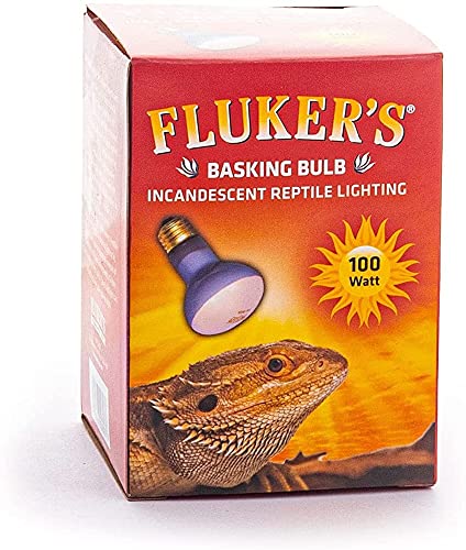 Fluker's Repta-Sun Incandescent Reptile Basking Bulb 100W - Includes Attached DBDPet Pro-Tip Guide