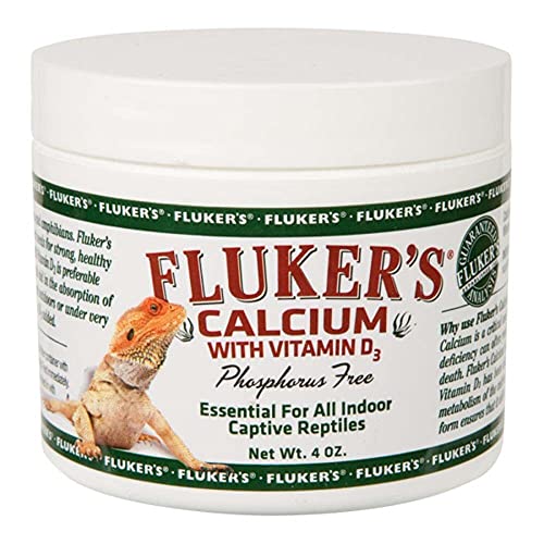 DBDPet 's Bundle with Fluker's Repta Calcium with Vitamin D3 Reptile Supplement 4oz - Includes Attached Pro-Tip Guide