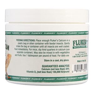 DBDPet 's Bundle with Fluker's Repta Calcium with Vitamin D3 Reptile Supplement 4oz - Includes Attached Pro-Tip Guide