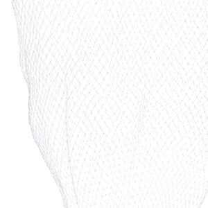 200 Pack Reusable Nylon Mesh Produce Bags, for Vegetables, Fruit, Seafood Boil Party Supplies (White, 23.6 In)