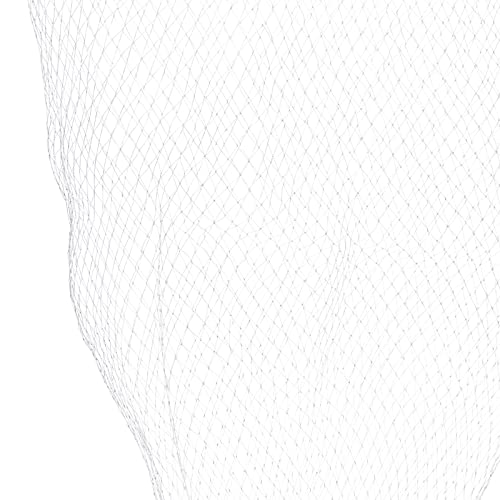 200 Pack Reusable Nylon Mesh Produce Bags, for Vegetables, Fruit, Seafood Boil Party Supplies (White, 23.6 In)