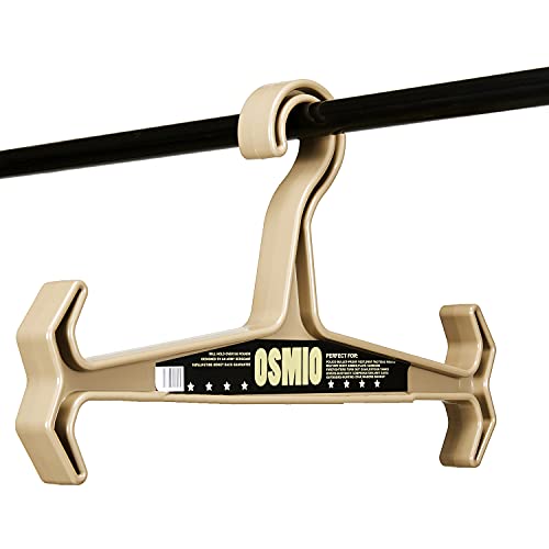 YCJ OSMIO Heavy Duty Hanger for Plate Carrier, 2 Pack (Tan+Black)