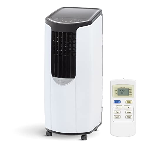 IRIS USA 3-in-1 WOOZOO Portable Air Conditioner and Dehumidifier with Remote Control, Quiet, 10,000 BTU, 450 Sq ft, White