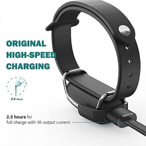 TUSITA [2-Pack Charger Compatible with Bond Touch Bracelet - USB Charging Cable 3.3ft /100cm - Long Distance Connection Bracelets Accessories