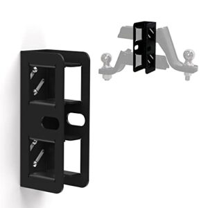 hitch stor wall mounted hitch receiver for bike & cargo rack storage | patent pending garage organizer holds 200 lbs | if it hooks to your hitch, store it on your wall - 3 hitch storage mount