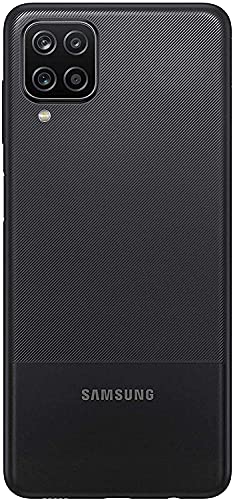 SAMSUNG Galaxy A12 (128GB, 4GB) 6.5" HD+, Quad Camera, 5000mAh Battery, GSM Unlocked Global 4G Volte (NOT VERIZON/Boost) International Model A125M (Black)