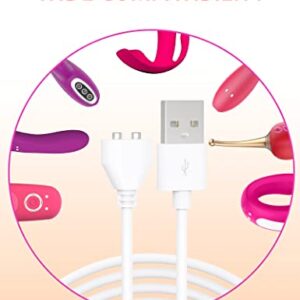 Bicmice Magnetic USB DC Charger Cable Replacement Charging Cord-(6mm/0.24in)