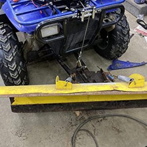 HFT Badland ATV Utility Winch with Wire Rope and Wireless Remote Control ZXR 2500 Lb. Badland