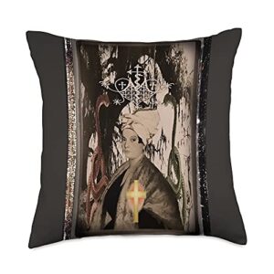 geonetiqué designs marie laveau {laveaux} (the high priestess) throw pillow, 18x18, multicolor