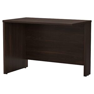 bush business furniture studio c desk return, 42w, black walnut