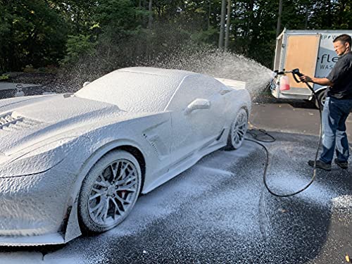 Image Wash Products Snow Foam Cannon for Pressure Washers - Wide Base - 40oz Canister - Detailer's Choice for Touchless Wash - Car/Truck/RV/Boat Foam Gun – Best Tool for Washing Your Car or Truck