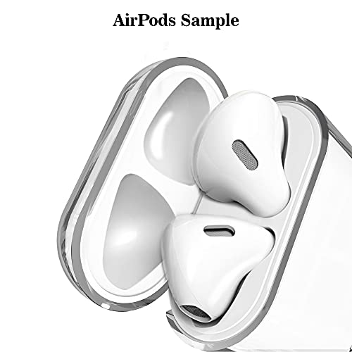 Puerto Rico Clear Silicone case Compatible with Apple AirPods 1 2 Pro AirPod Gel Clear TPU Protective Cover Skin SN10 (AirPods 1/2)