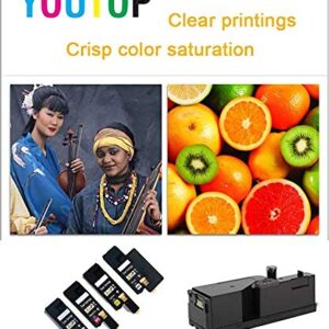 Youtop 2PK Remanufacture Toner Cartridge Replacement for Xerox Phase 6022 6020 Workcentre 6025 6027 106R02759 2000pages