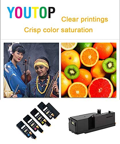 Youtop 2PK Remanufacture Toner Cartridge Replacement for Xerox Phase 6022 6020 Workcentre 6025 6027 106R02759 2000pages